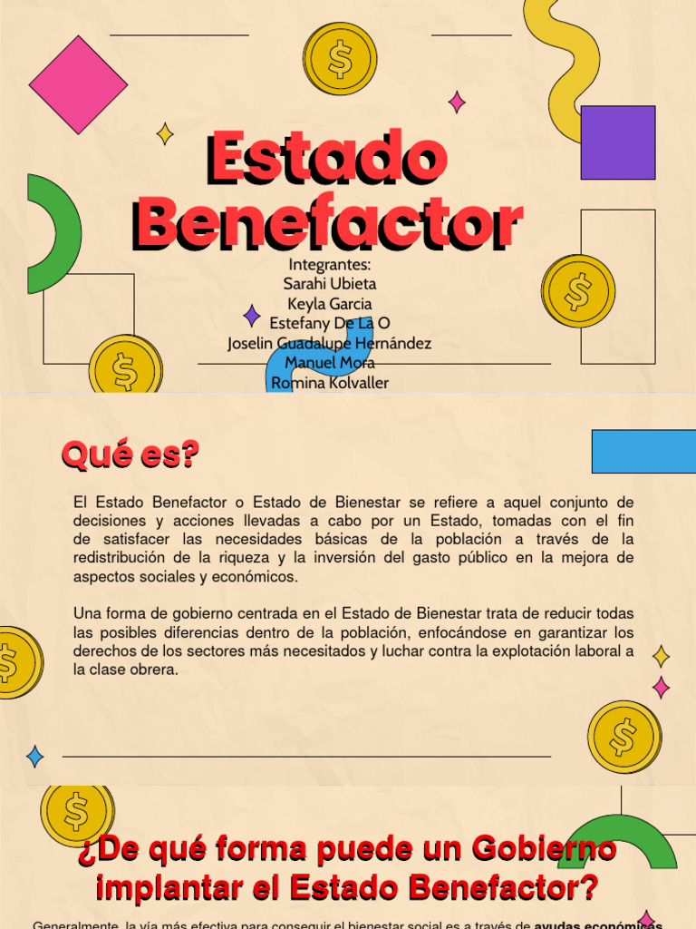 Estado Benefactor | PDF | Estado de bienestar | Estado (política)