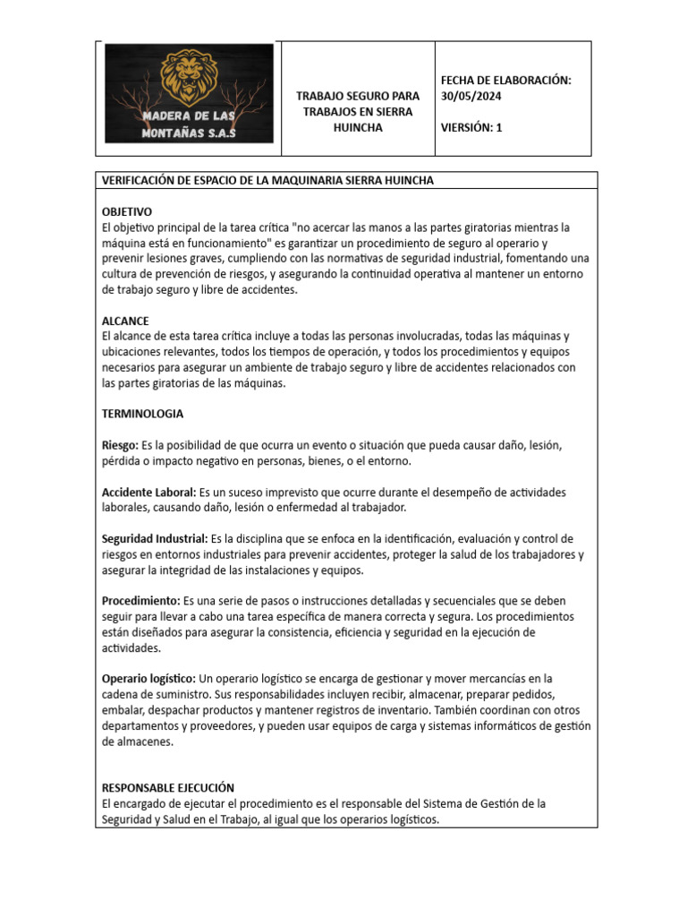 Procedimientos de Trabajo Seguro | PDF | La seguridad informática ... Procedimientos de Trabajo Seguro | PDF | La seguridad informática ...
