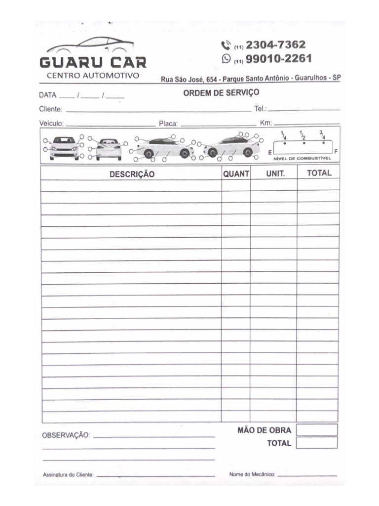 Guaru Car | PDF