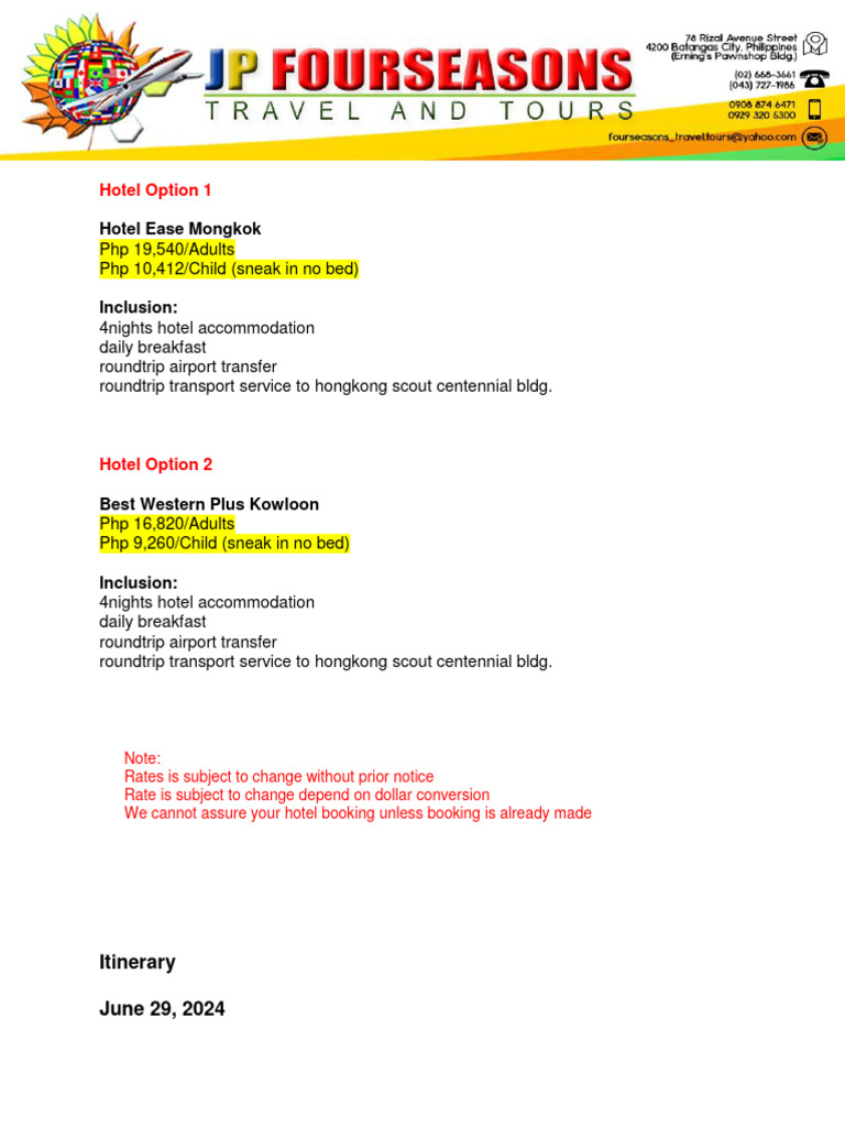 nights | PDF | Taipei