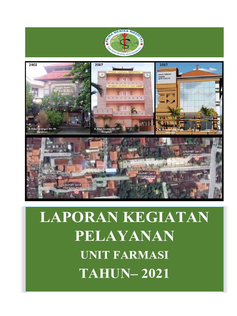 Laporan Kegiatan Unit Farmasi 2021 | PDF | Bisnis