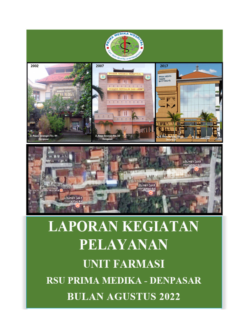 Laporan Unit Farmasi Agustus 2022 | PDF | Bisnis | Pengelolaan Keuangan ...