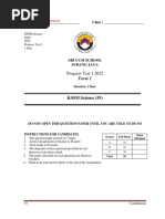 Science Form 1 Textbook | PDF | Epithelium | Flowers