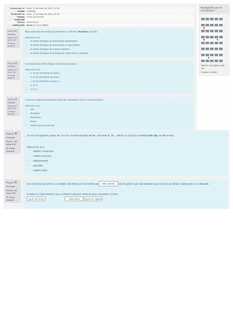 Prueba2 BIO351-1 | PDF