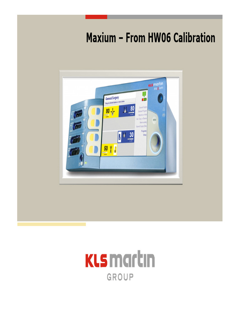 4 Maxium Calibration en V1.2 | PDF | Calibration | Electrical Engineering
