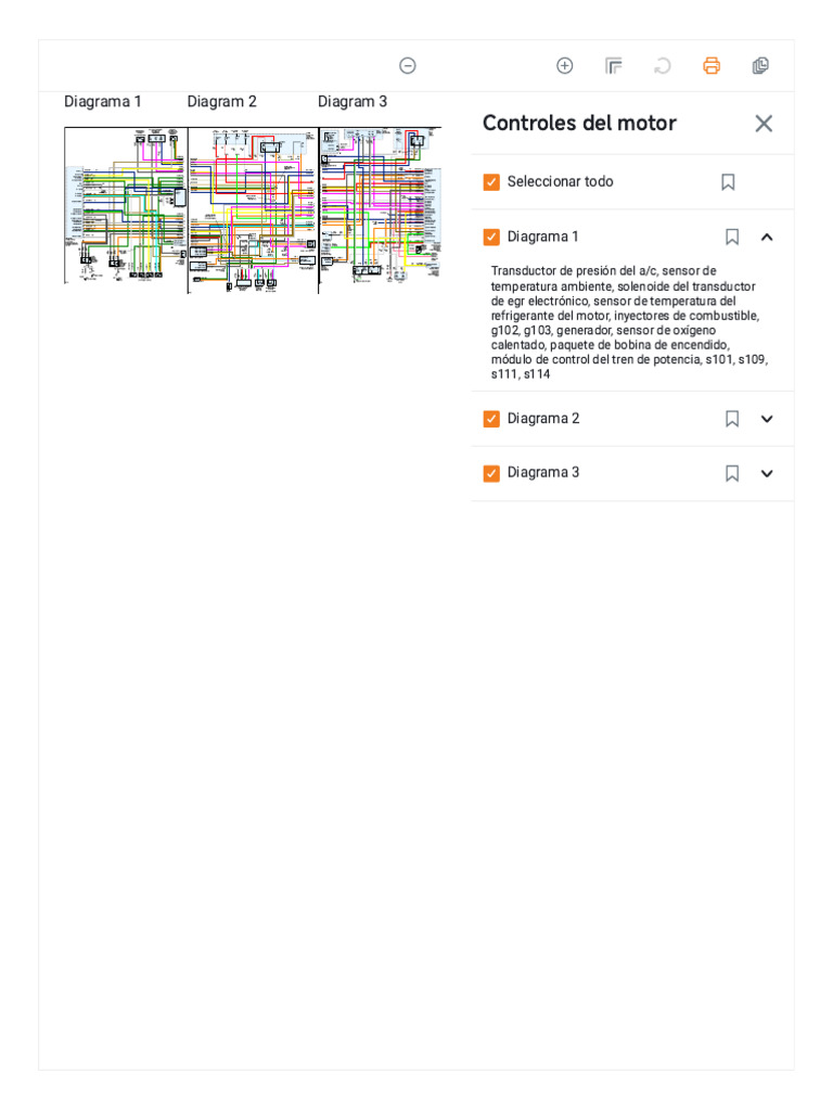 Diagrama de Stratus 99 | PDF | Vehicles | Machines