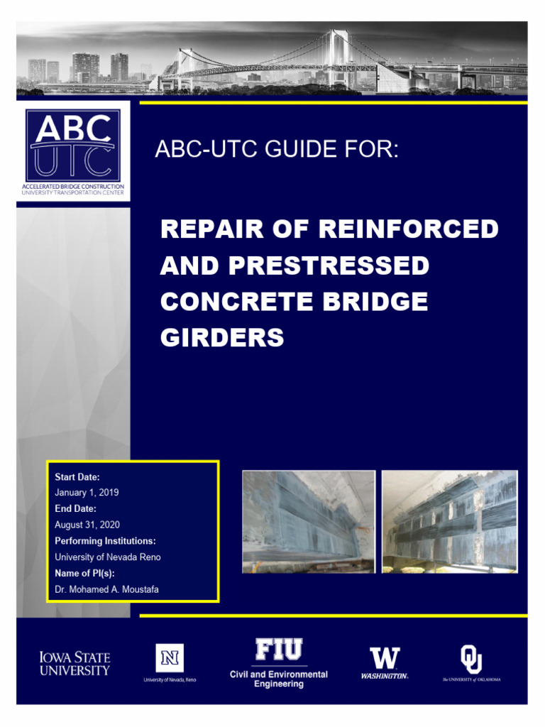 RC Bridge Girder Repair Guide | PDF | Concrete | Fibre Reinforced Plastic