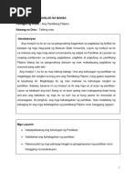 Bakit Kailangan Aralin Ang Panitikan? | PDF