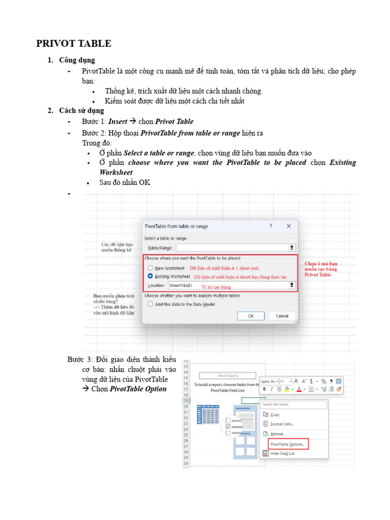 Pivottable Pdf