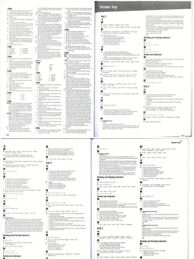 PDF Empower b1 Workbook Keys Respuestas Compress | PDF