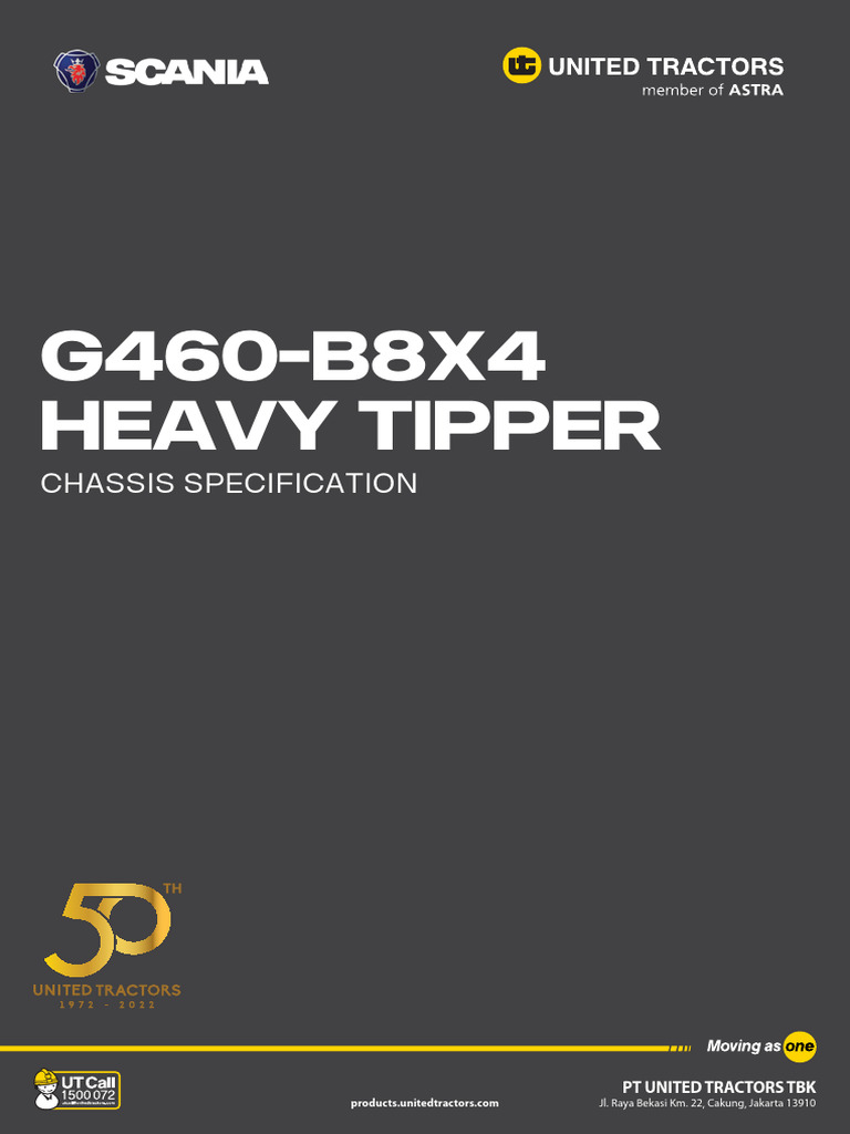 G460-B8X4 Heavy Tipper: Chassis Specification | PDF | Brake | Anti Lock ...
