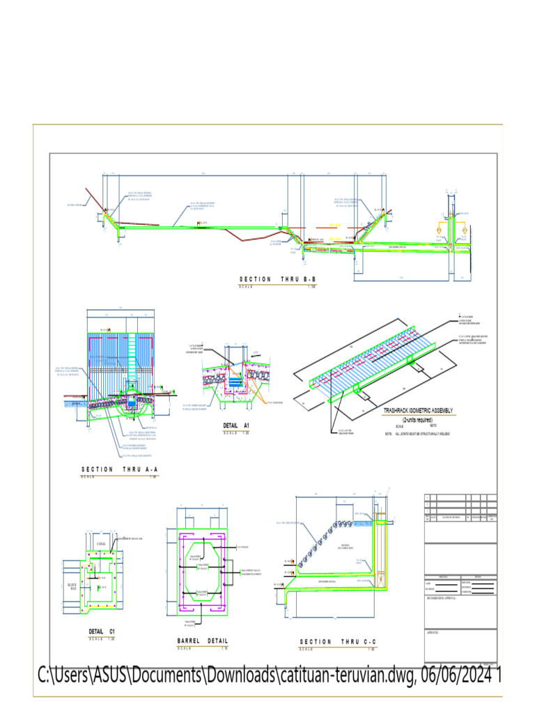 terruvian intake section plan | Download Free PDF | Composite Material ...