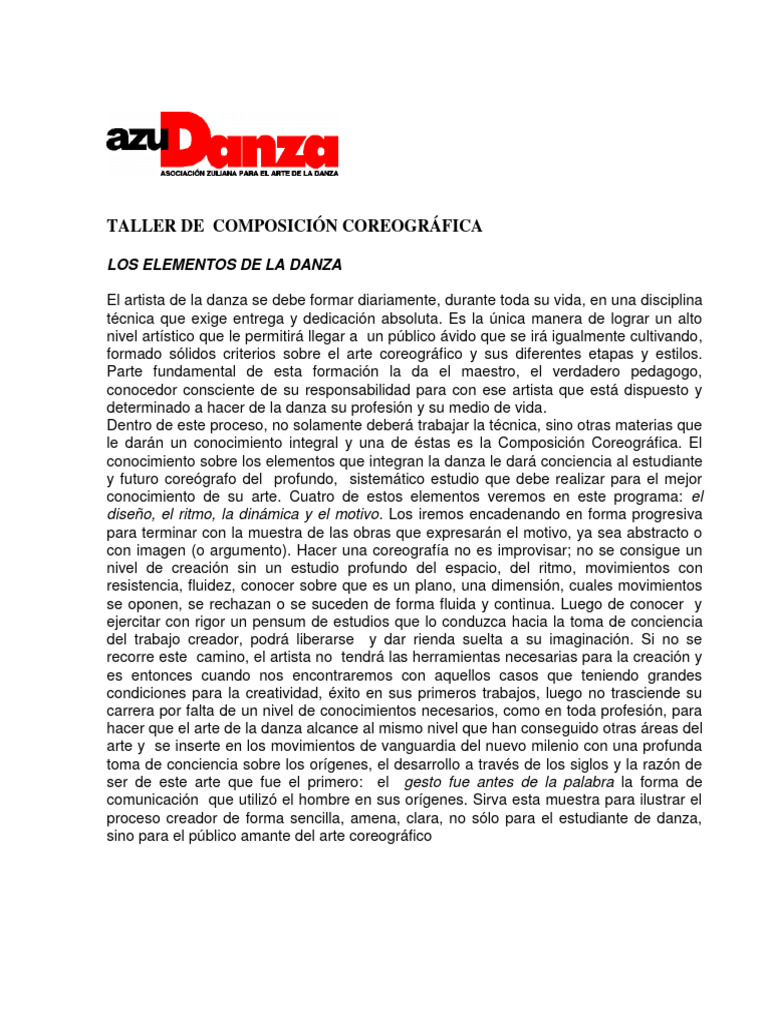 Modulo 1 | PDF | Bailes | Ritmo