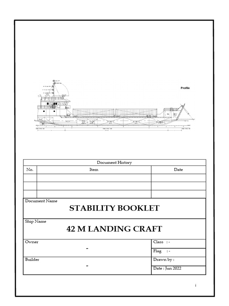 Stability Booklet LCT 42 Meter | PDF | Sains & Matematika