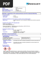 Chemset 101 Plus MSDS | PDF | Dangerous Goods | Allergy