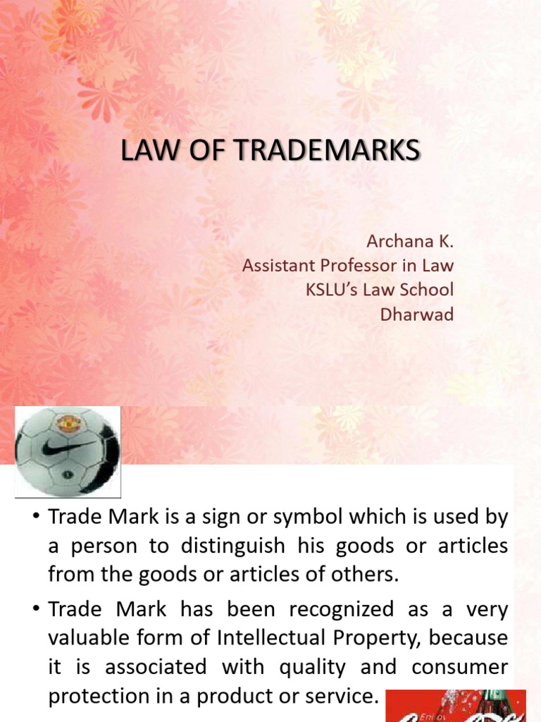 Law of Trademarks 2022 | Download Free PDF | Trademark | Trademark ...