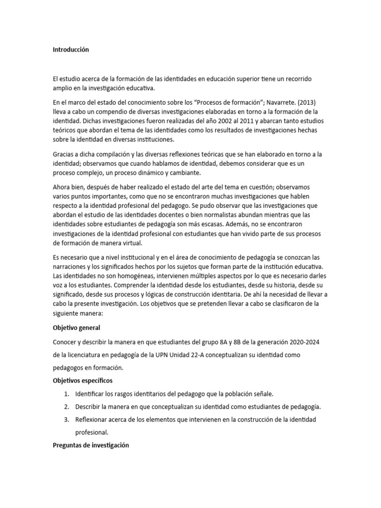 Introducción 22222 | PDF | Experiencia | Pedagogía