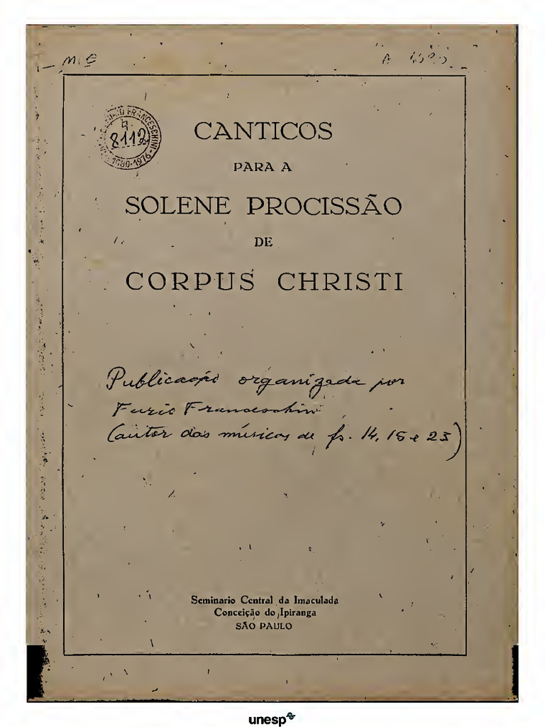 Canticos Partitura Completa | PDF