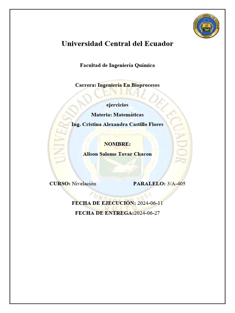 Caratula UCE | PDF