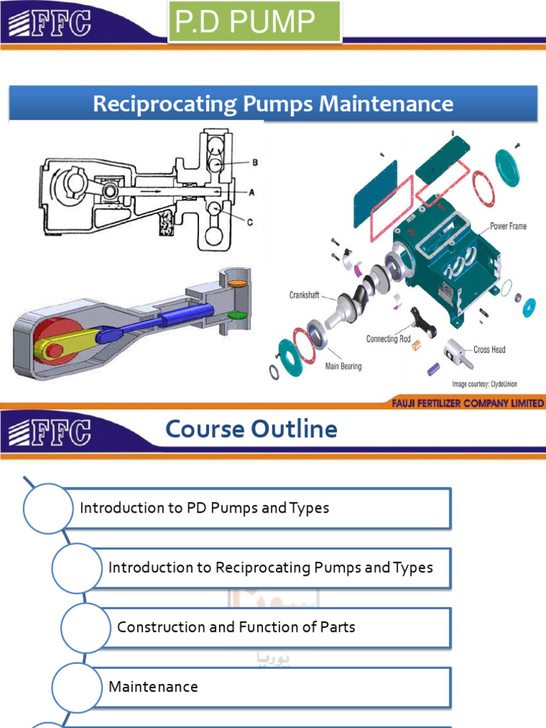 Reciprocating Pumps Maintenance | PDF | Pump | Piston