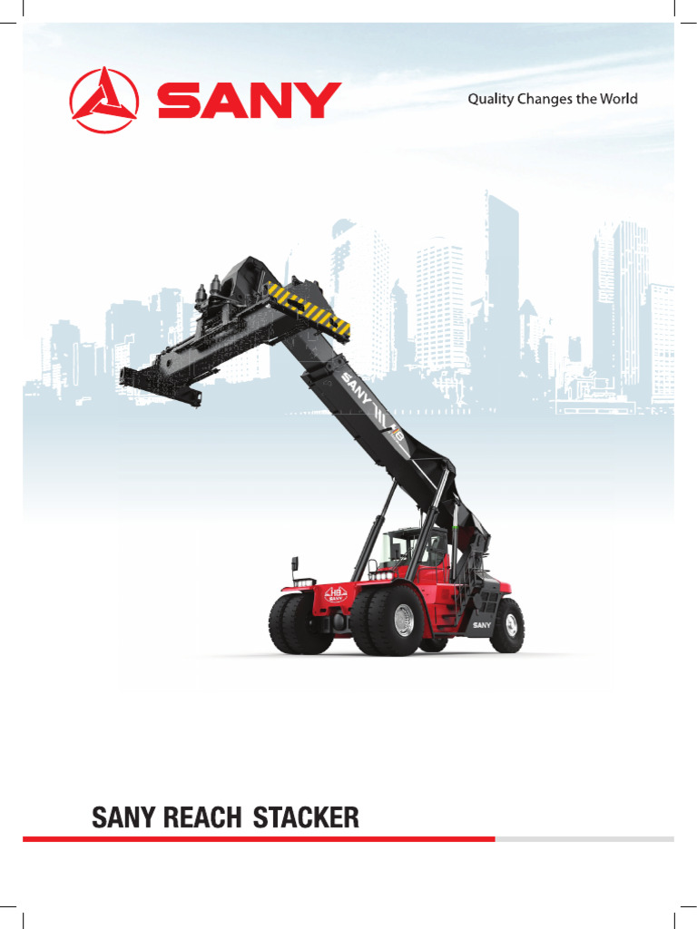Sany-Srsc45 Reach Stacker Specification Sheet | Download Free PDF ...