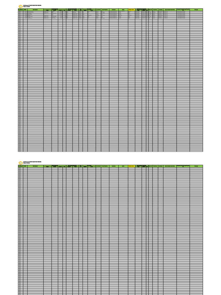 4.Form Laporan Man Power Dan Man Hours 2024 | PDF