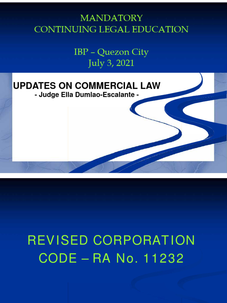 Commercial Law | PDF | Trademark | Securities (Finance) Commercial Law | PDF | Trademark | Securities (Finance)
