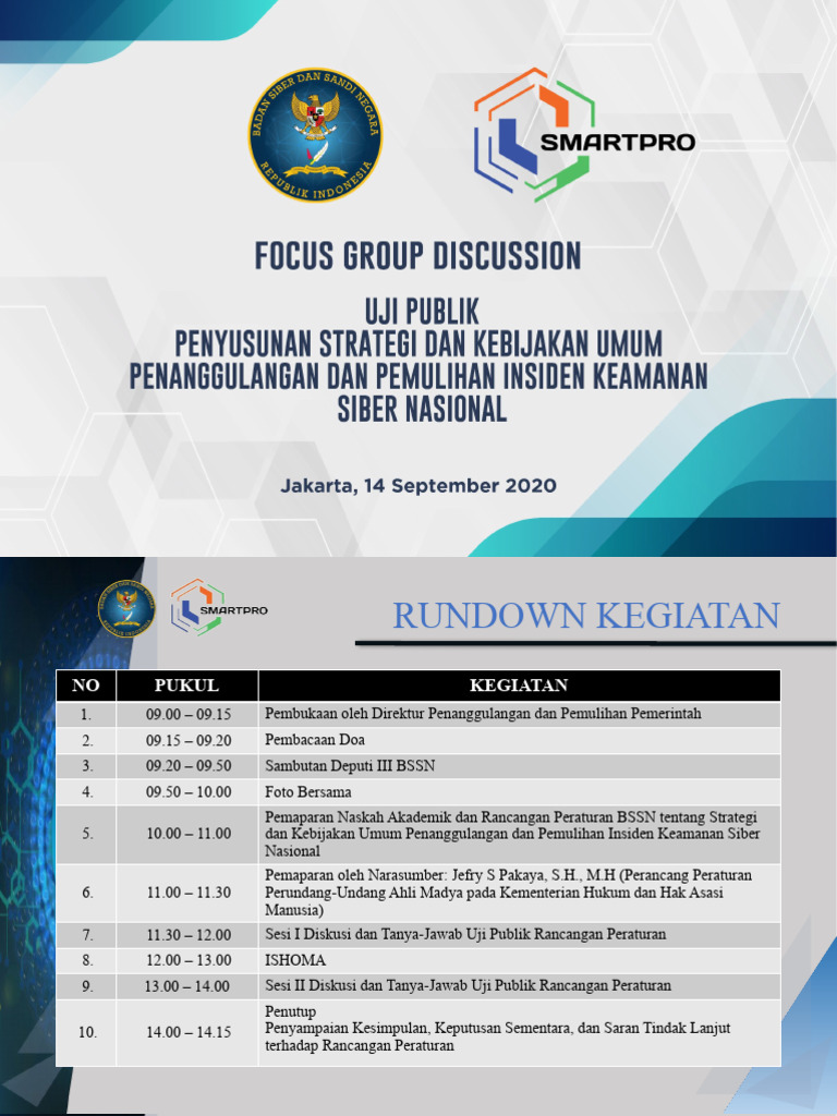 PPT-Rundown-14 Sept 2020v4-LANNY | PDF