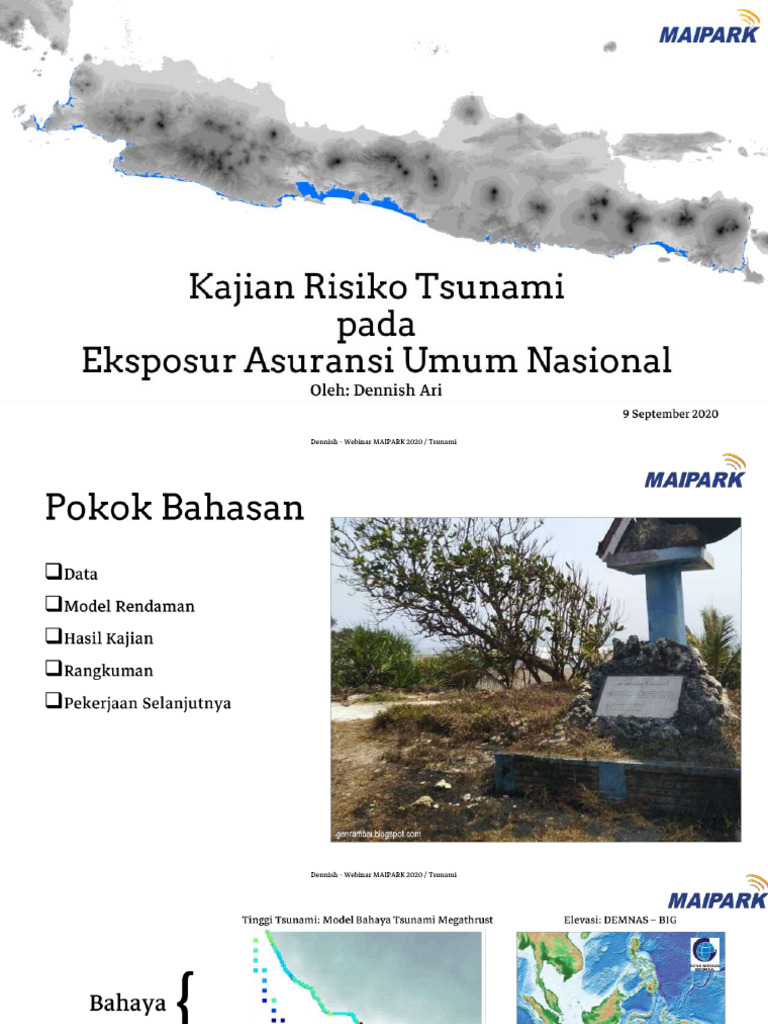 MAIPARK 2020 Tsunami Webinar Insights | PDF