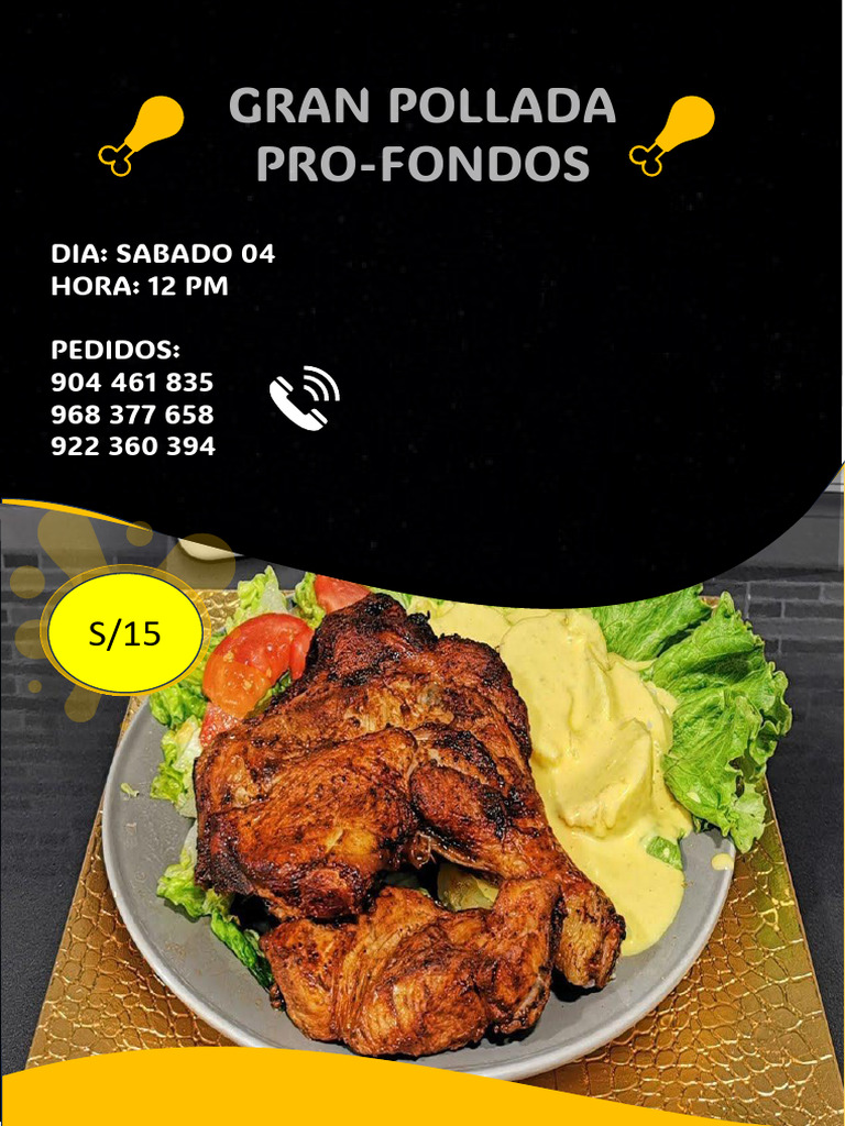 Pollada Folleto 2 | PDF