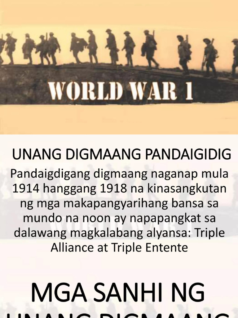 World War 1 | PDF