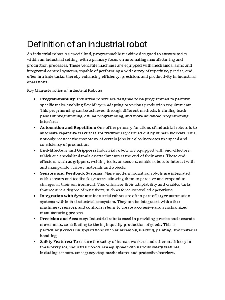 HISTORICAL ROBOTS | PDF | Robot | Robotics