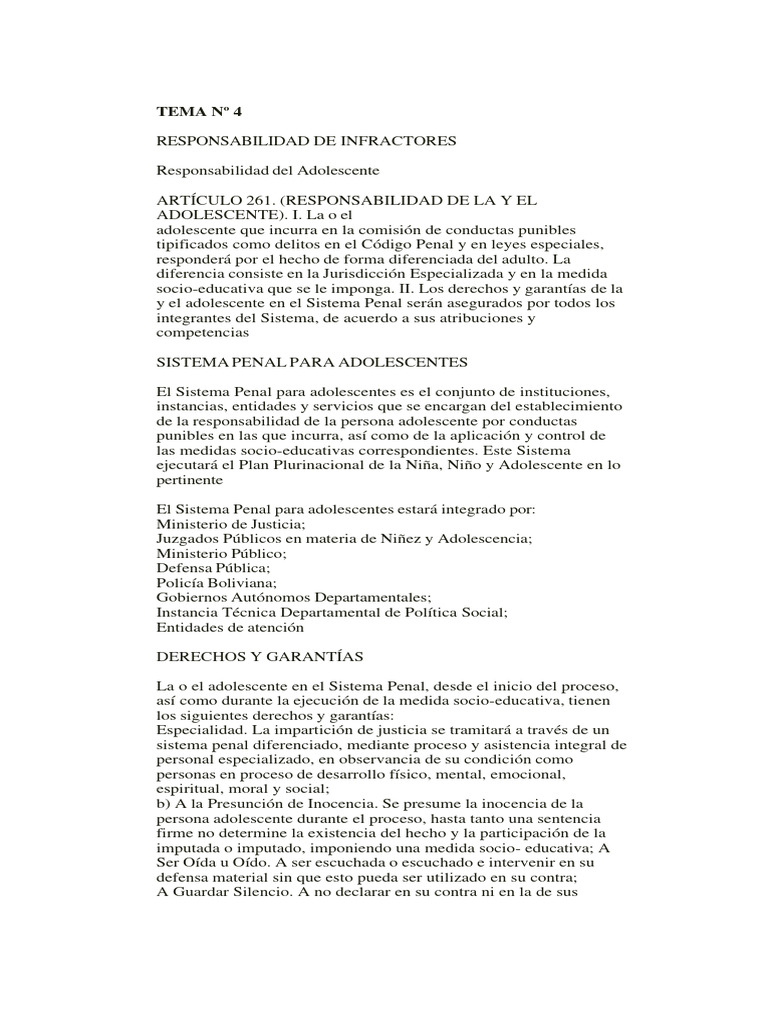 Tema 4 LIBRO | PDF | Derecho penal | Jurisdicción