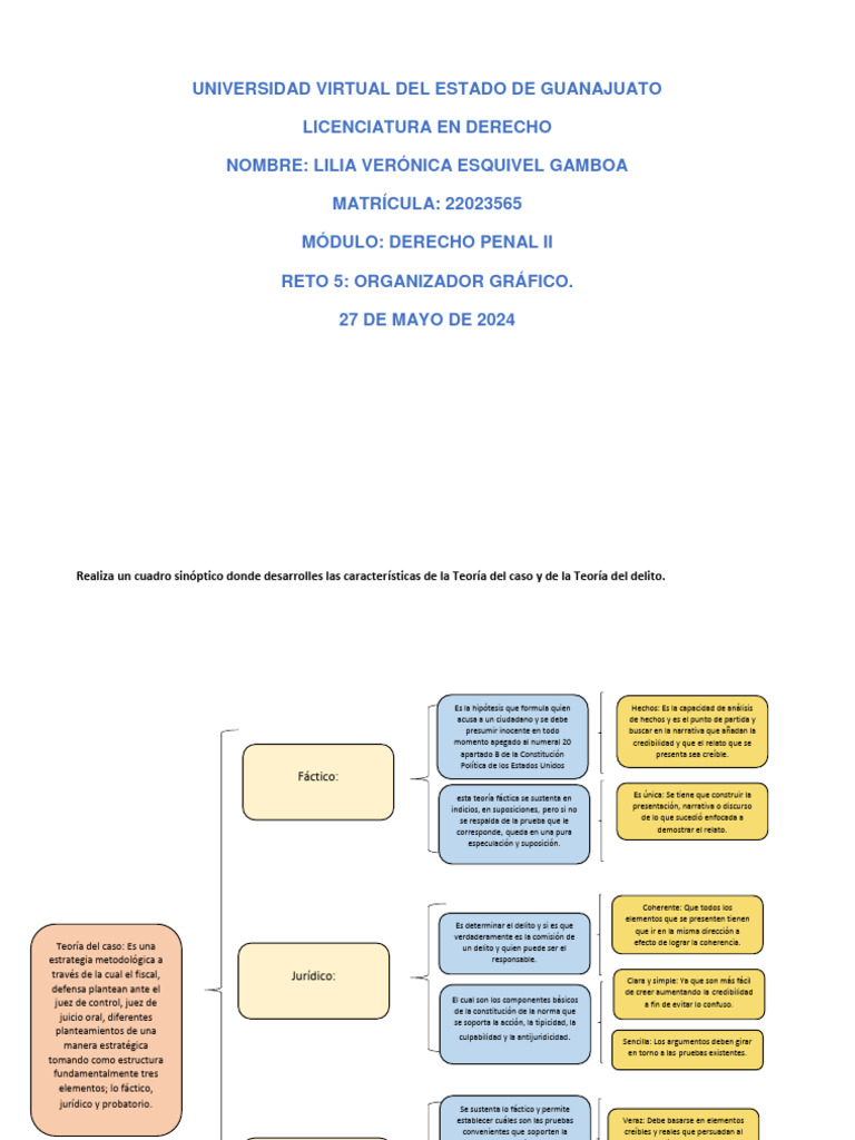Reto 5 Organizador Gráfico | PDF | Teoría