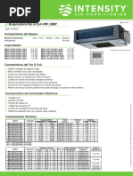 Ficha Tecnica MDV 1 Catalogo VRV Midea | PDF | Presión | Caldera