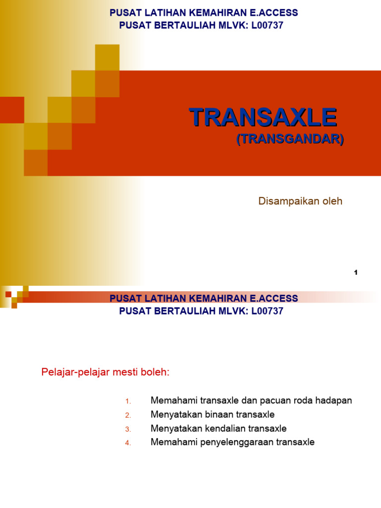 TRANSAXLE | PDF
