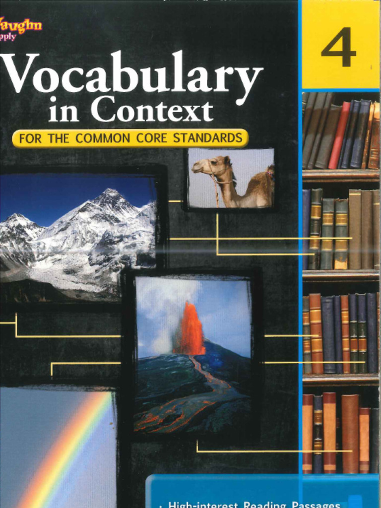 Vocabulary in Context 4 | PDF