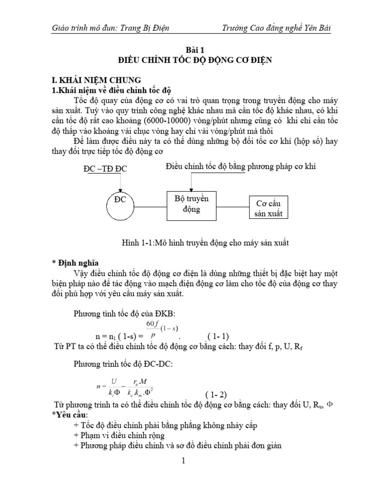 GT Trang Bi Dien 1-2 Yen Bai | PDF