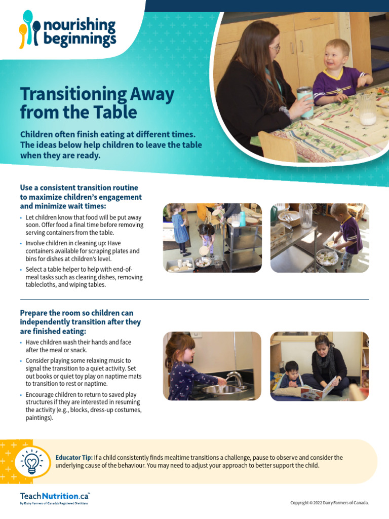 Transitioning Away From The Table 1 | PDF | Self-Improvement