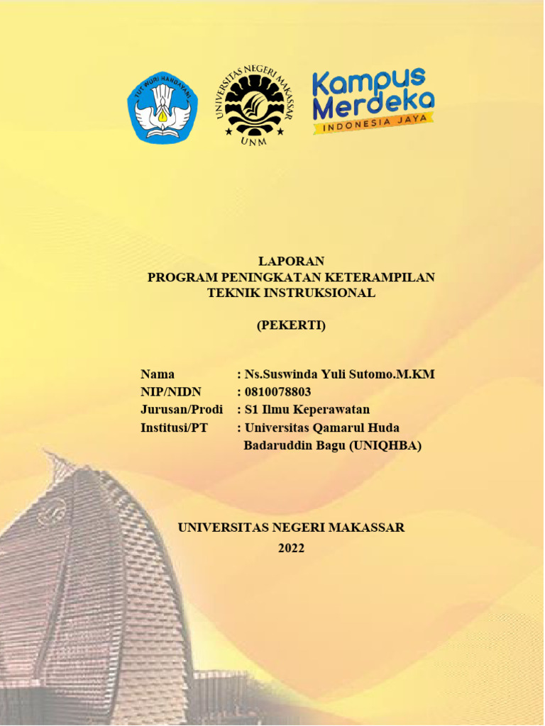 5 - Tugas Akhr Pekerti Unm Batch 7 - Suswinda Yuli Sutomo - Uniqhba ...