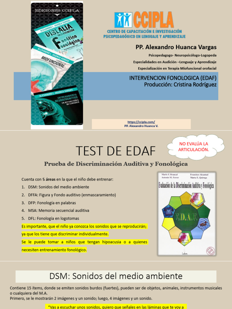 Test de Edaf | PDF | Ciencia cognitiva