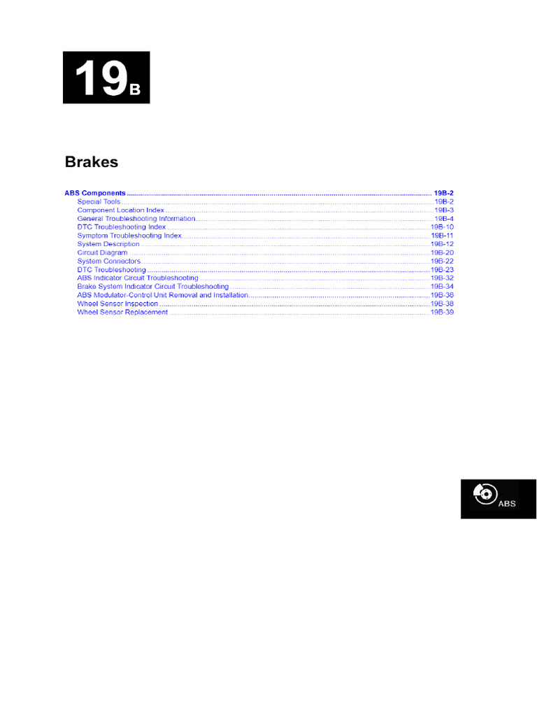 Brakes - ABS - CR-V 2002-2005 | PDF