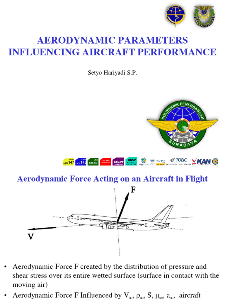 Aerodynamic Factors Affecting Aircraft Performance | PDF | Boundary ...