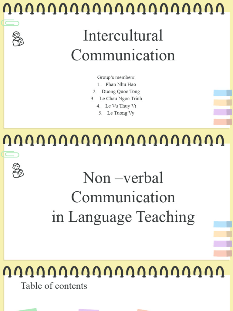 Intercultural Communication | PDF | Nonverbal Communication | Communication