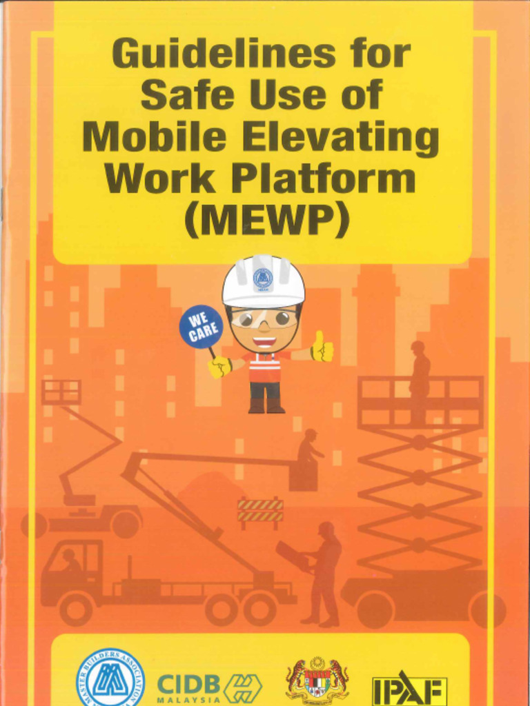 Guidlines For Safe Use of Mobile Elevating Work Platform (MEWP) | PDF