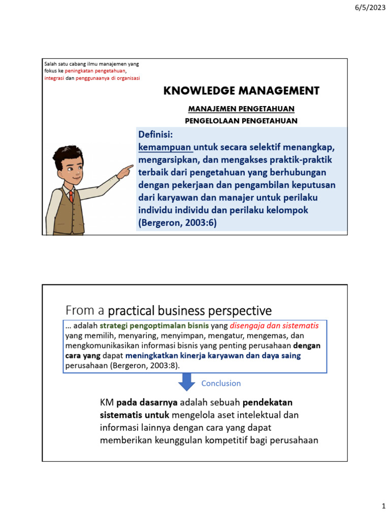 M14 KM Materi Dan Tugas | PDF