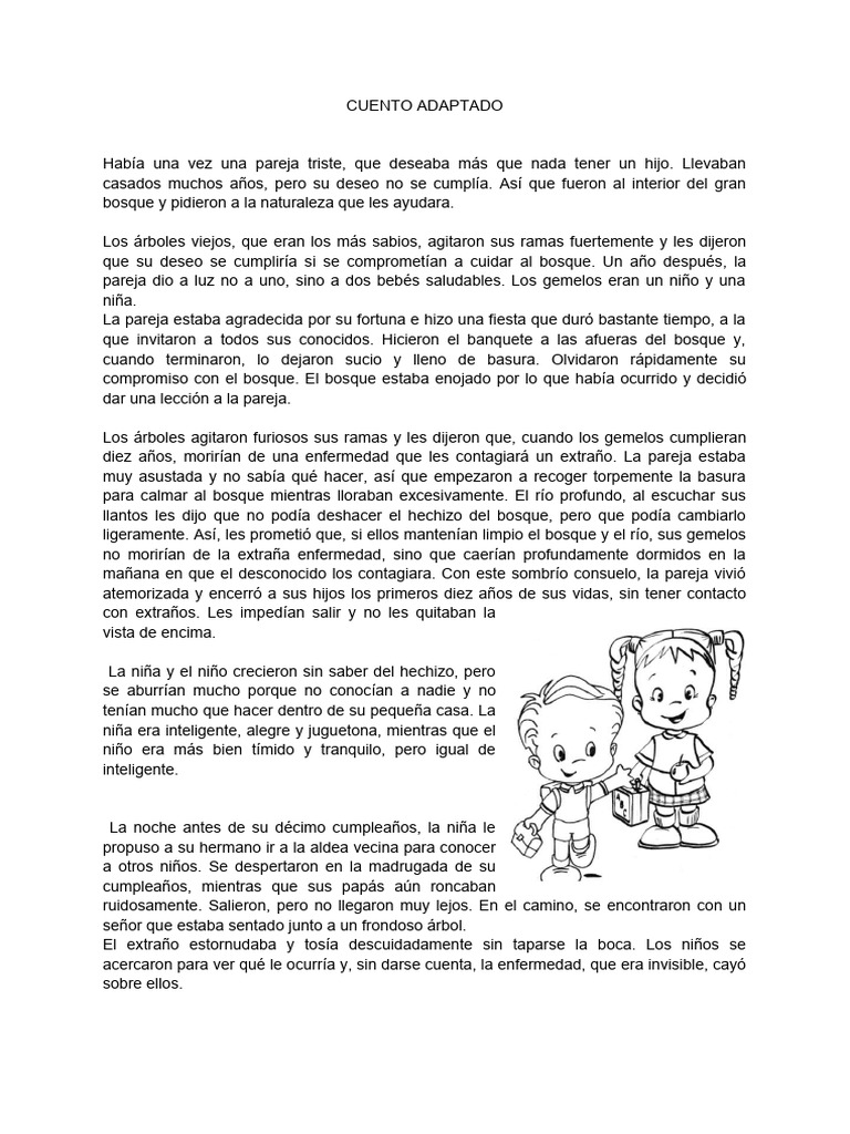 Cuento Adaptado | PDF
