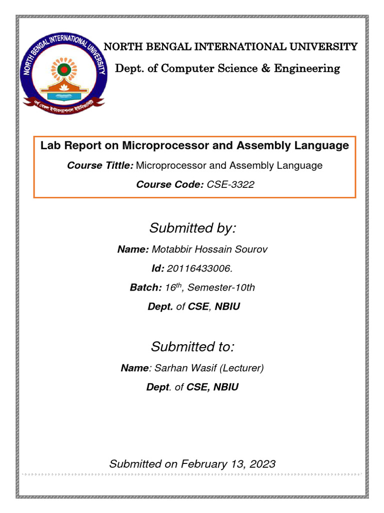 Lab 04 | PDF
