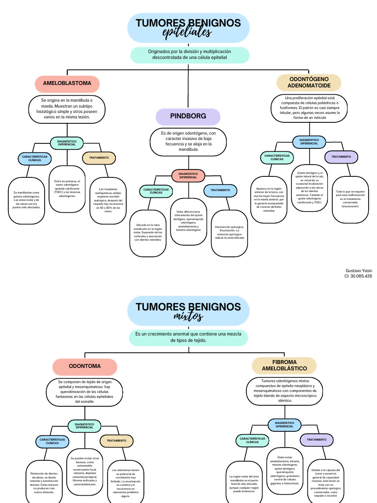 Tumores Benignos - Gustavo Yasin | PDF | Neoplasias | Especialidades Medicas