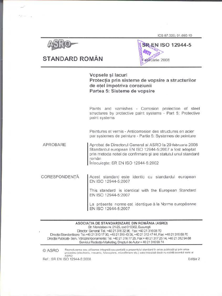 SR en Iso 12944-5 | PDF
